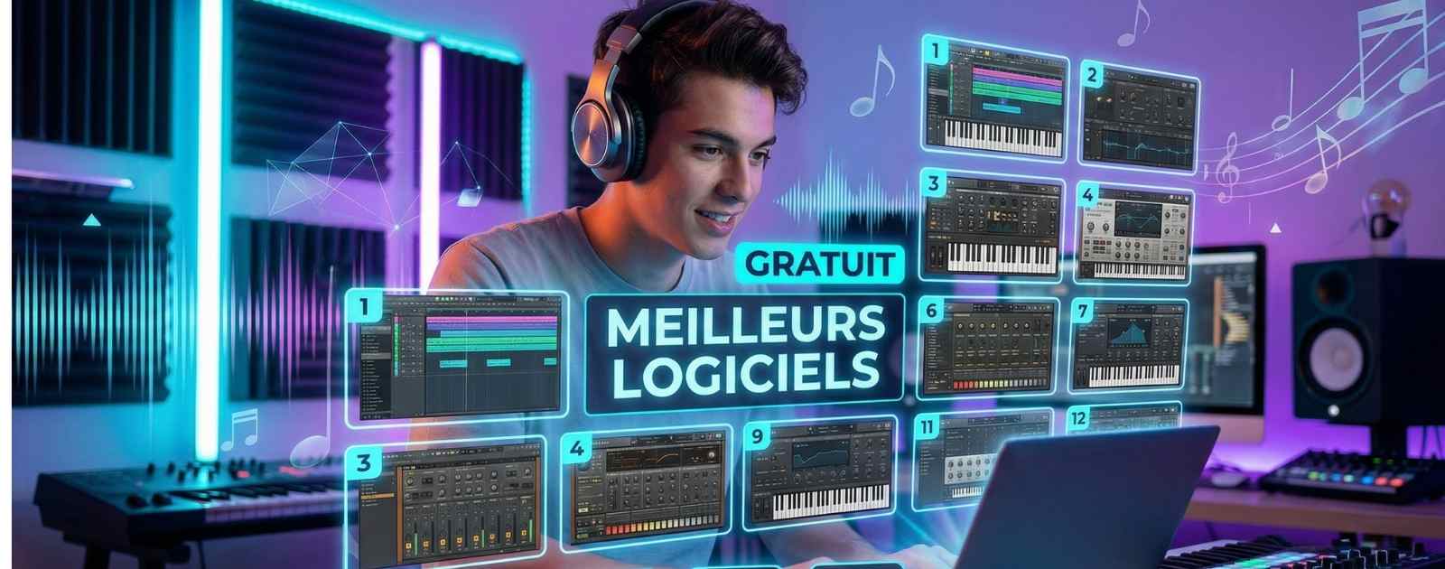 Logiciel Musique Gratuit : les 12 meilleurs pour créer de la musique